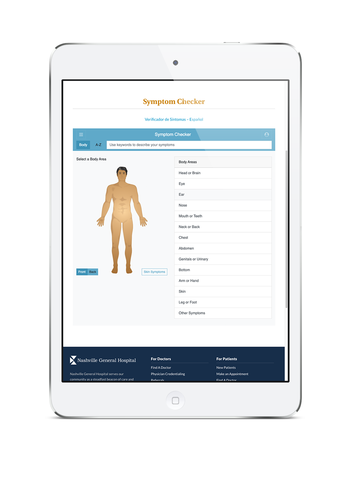 Patient & Visitor Information | Nashville General Hospital